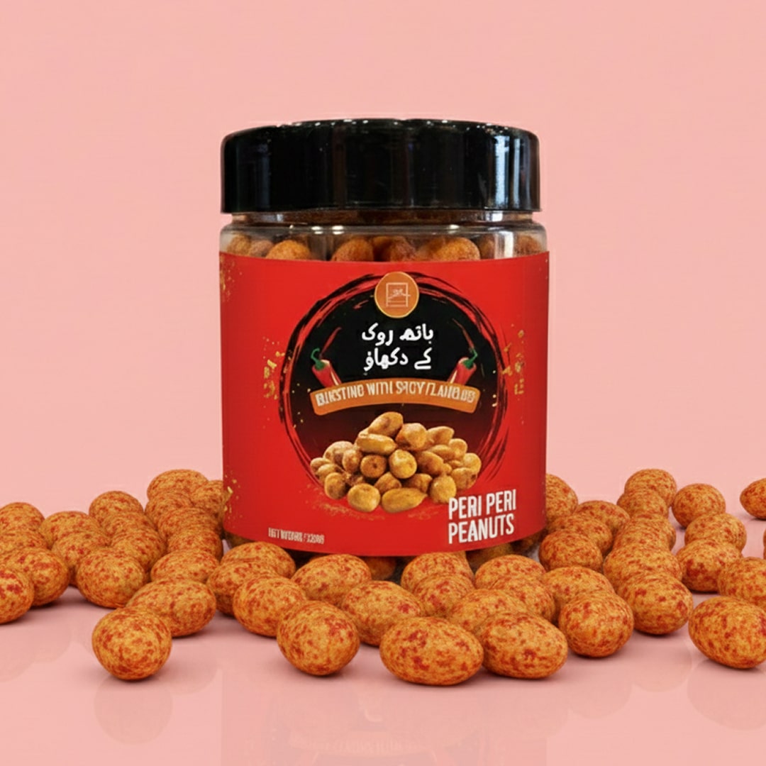Buy Peri Peri Peanuts Online - Spicy Nut Snack – Khalis Online